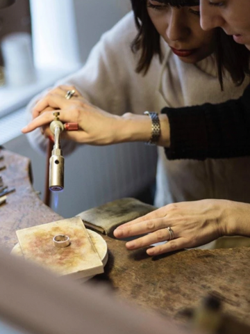 Gold or Silver Ring Making Class Learn how to make handmade jewellery ...